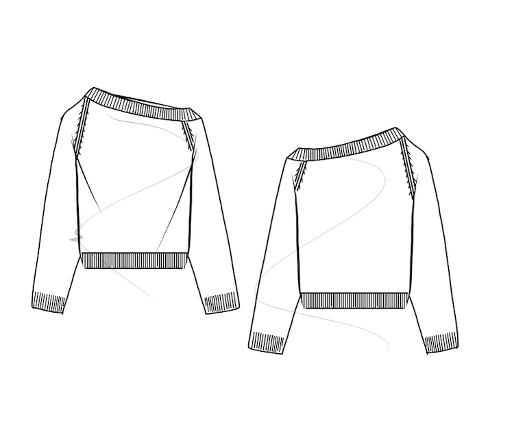 White and Warren Brushed Cashmere Off The shoulder Top – By Request