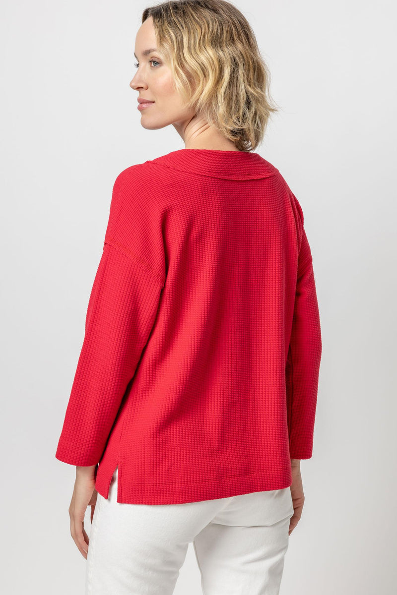 Lilla P Easy Dropped Shoulder V Neck – By Request