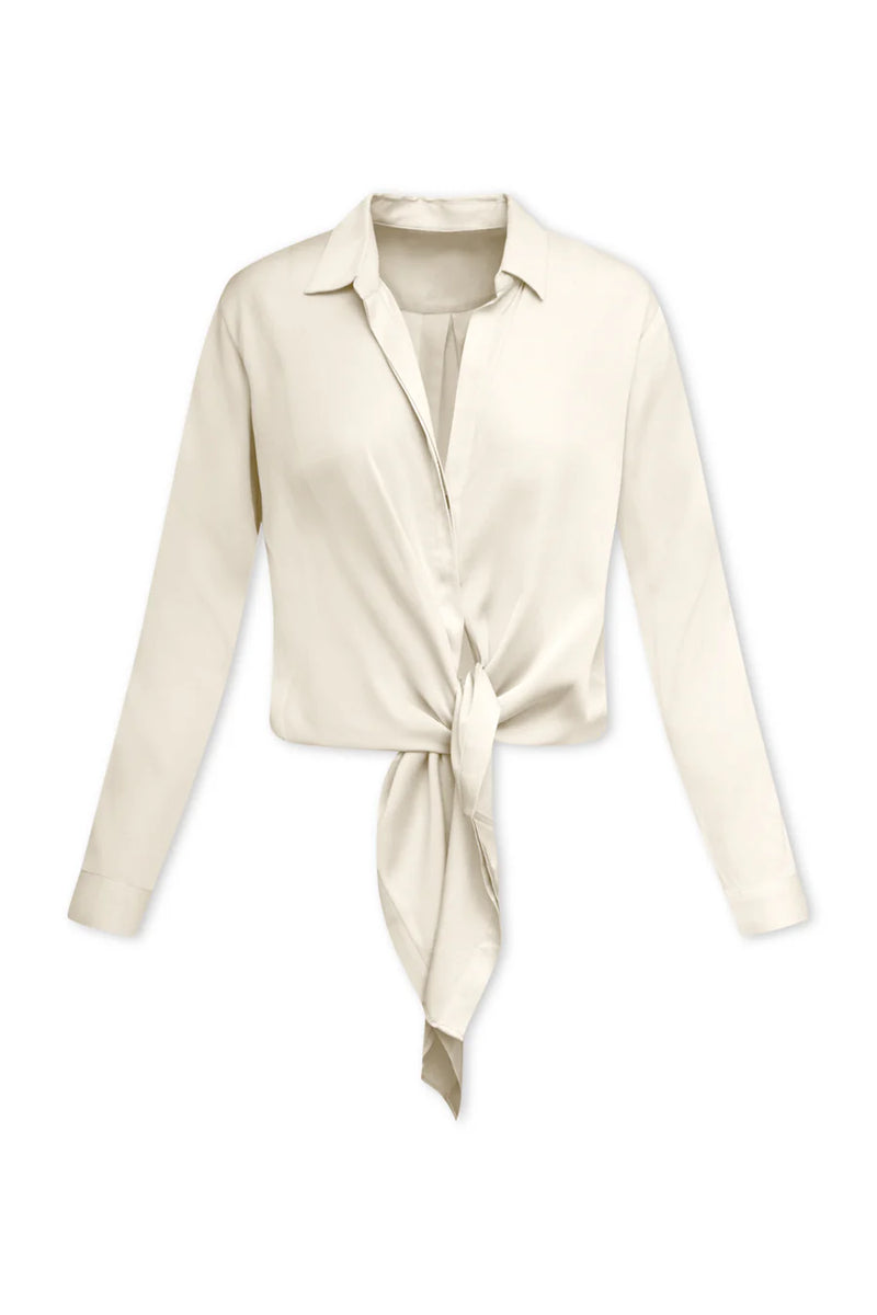 Nouvelle Silk Thai Top- Nouvelle White – By Request